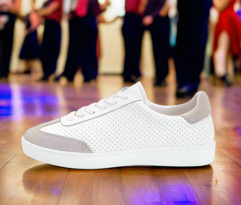 Anna kern 7020 Womens dance sneaker beige / white – Strictly4dancers.com