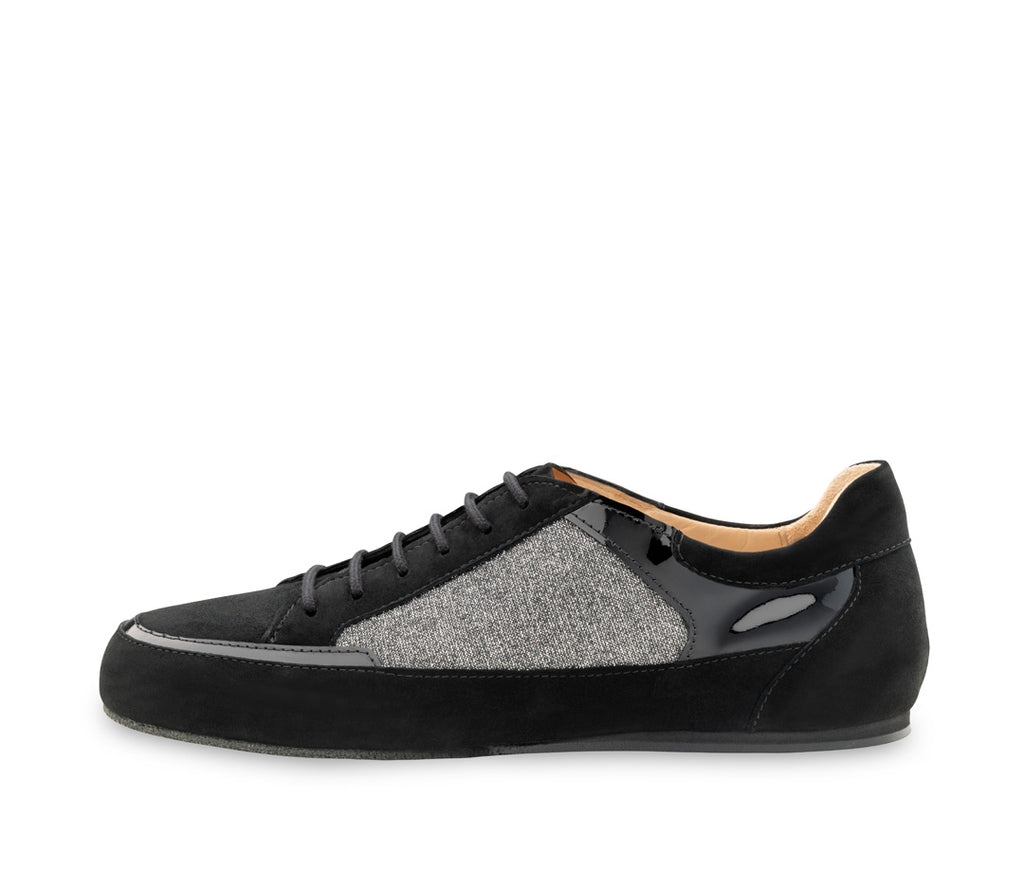 Werner Kern carol Goat suede / Patent leather / Brocade – black ...